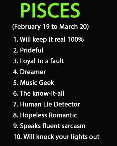 Pisces -The Fish ♓ : Everything About PISCES Zodiac Sign